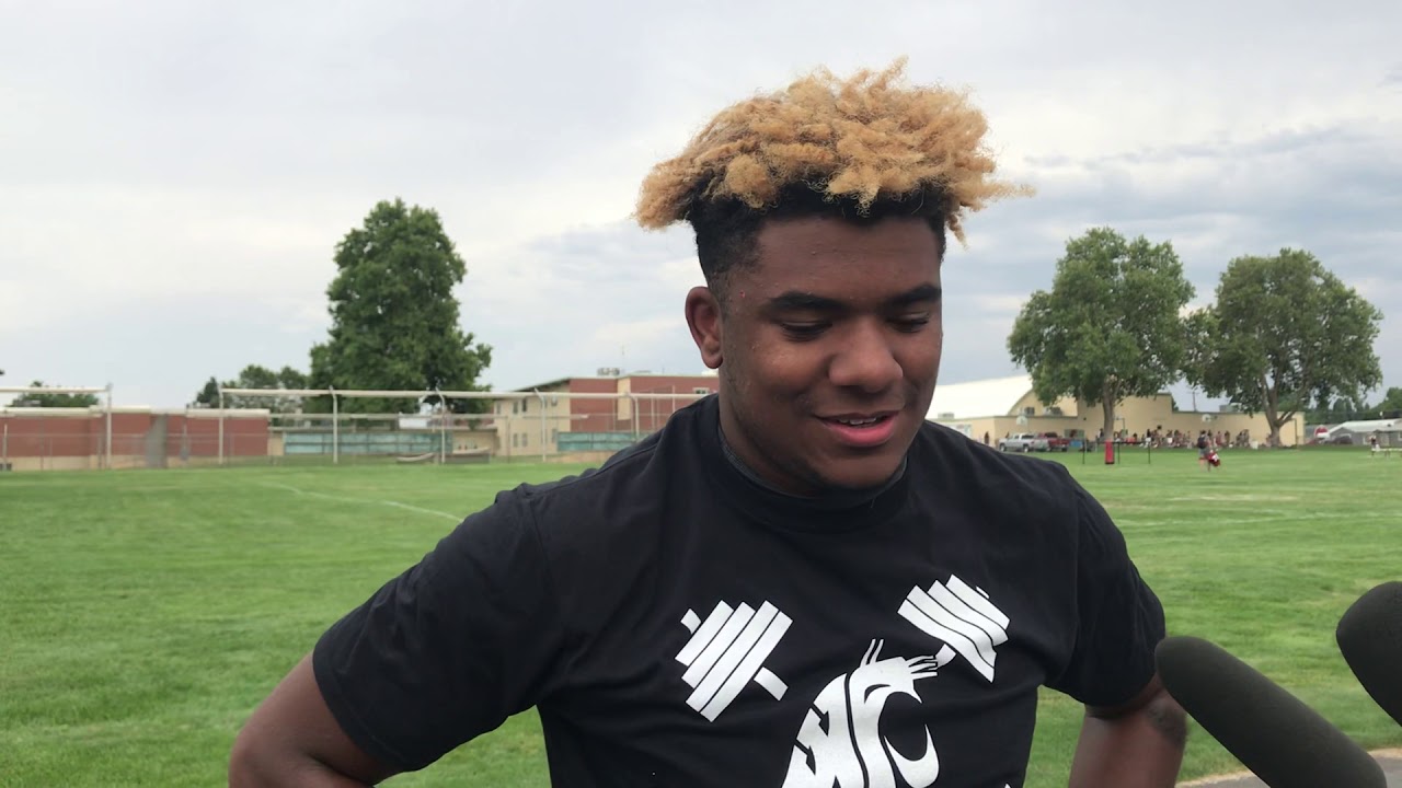 Calvin Jackson Jr. post practice 8-7 - YouTube