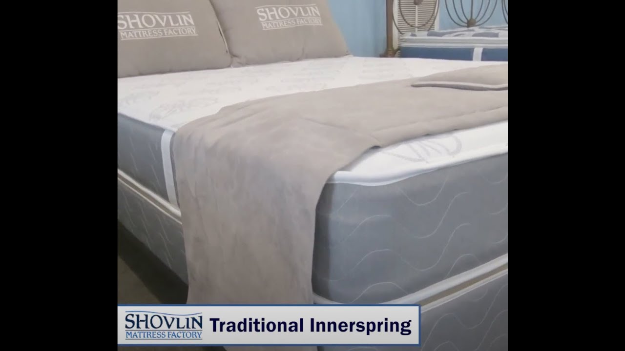 Shovlin Mattress ~ Traditional Innerspring 2 sided, flipable. - YouTube