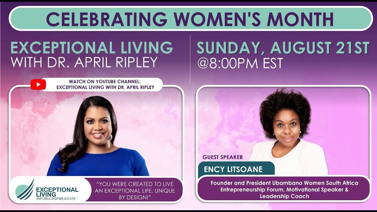 Exceptional Living with Dr. April Ripley: EP. 16 - YouTube