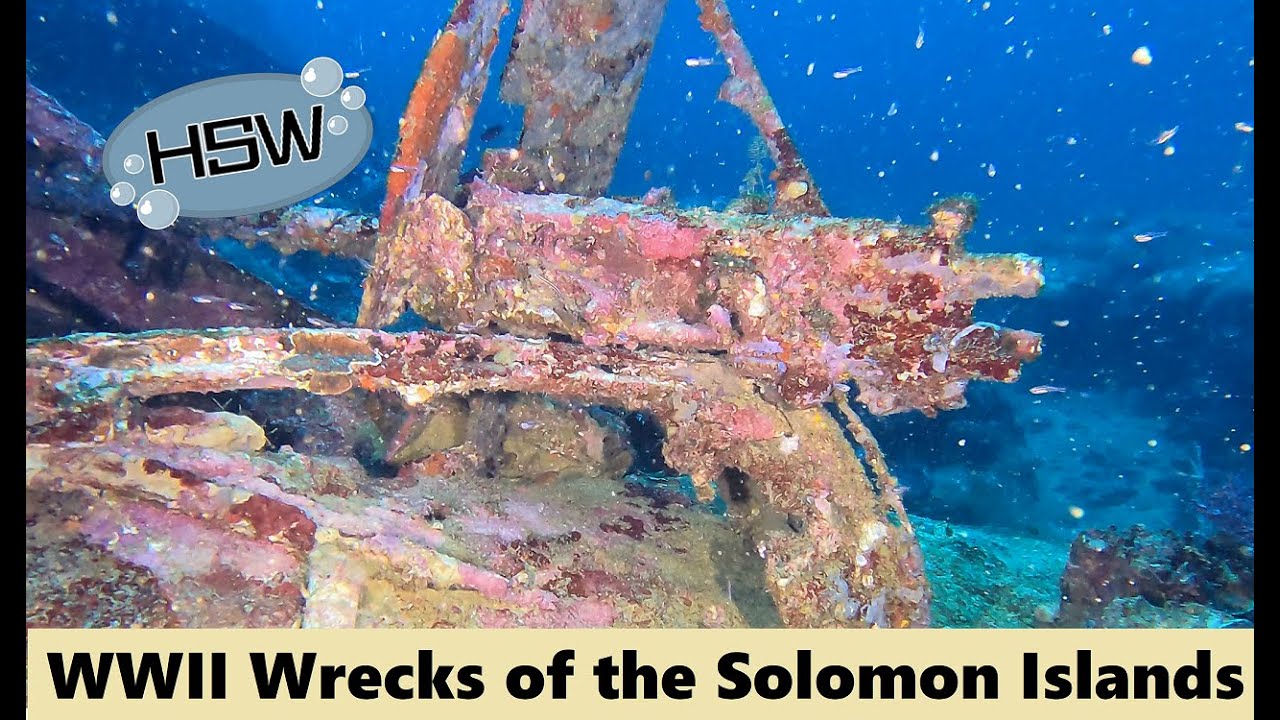 WWII Wrecks of the Solomon Islands - YouTube