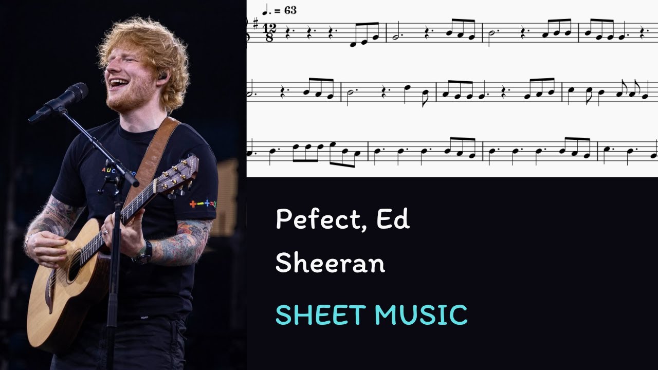 Perfect | Ed Sheeran | Sheet Music | Strings & Sheets - YouTube