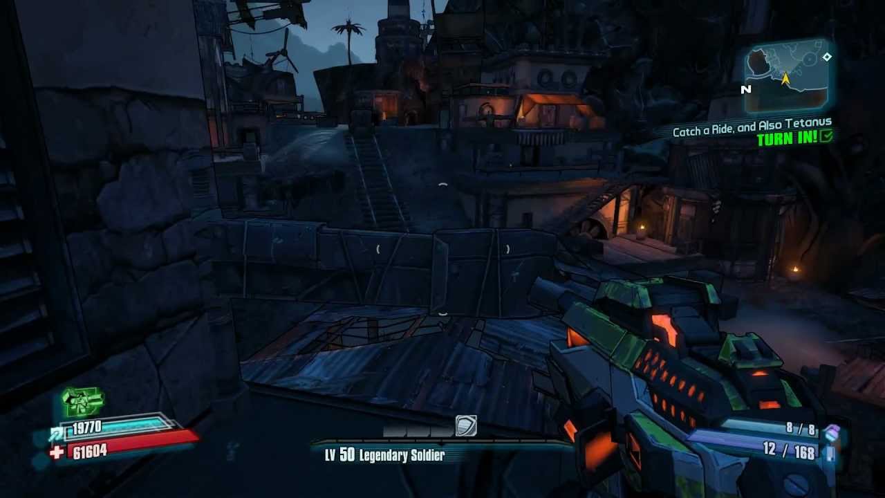 Borderlands 2 - Gadabout Achievement - YouTube
