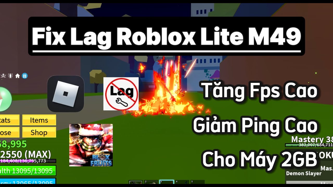 Fix Lag Roblox M49 | Roblox Fix Lag Roblox Lite Siêu Mượt, Đồ Hoạ Siêu ...
