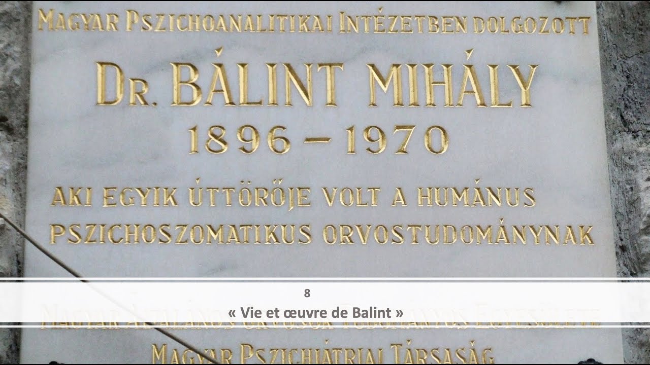 Vie et oeuvre de Balint - Balint : Six minutes par patient 8/9 - YouTube