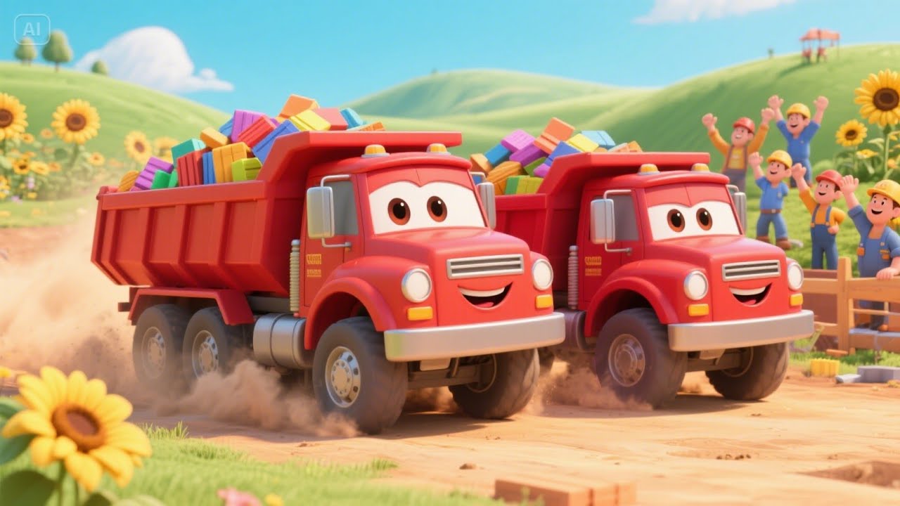 Dig, Scoop, Roll! Let’s Build Today | Construction Song for Kids ...