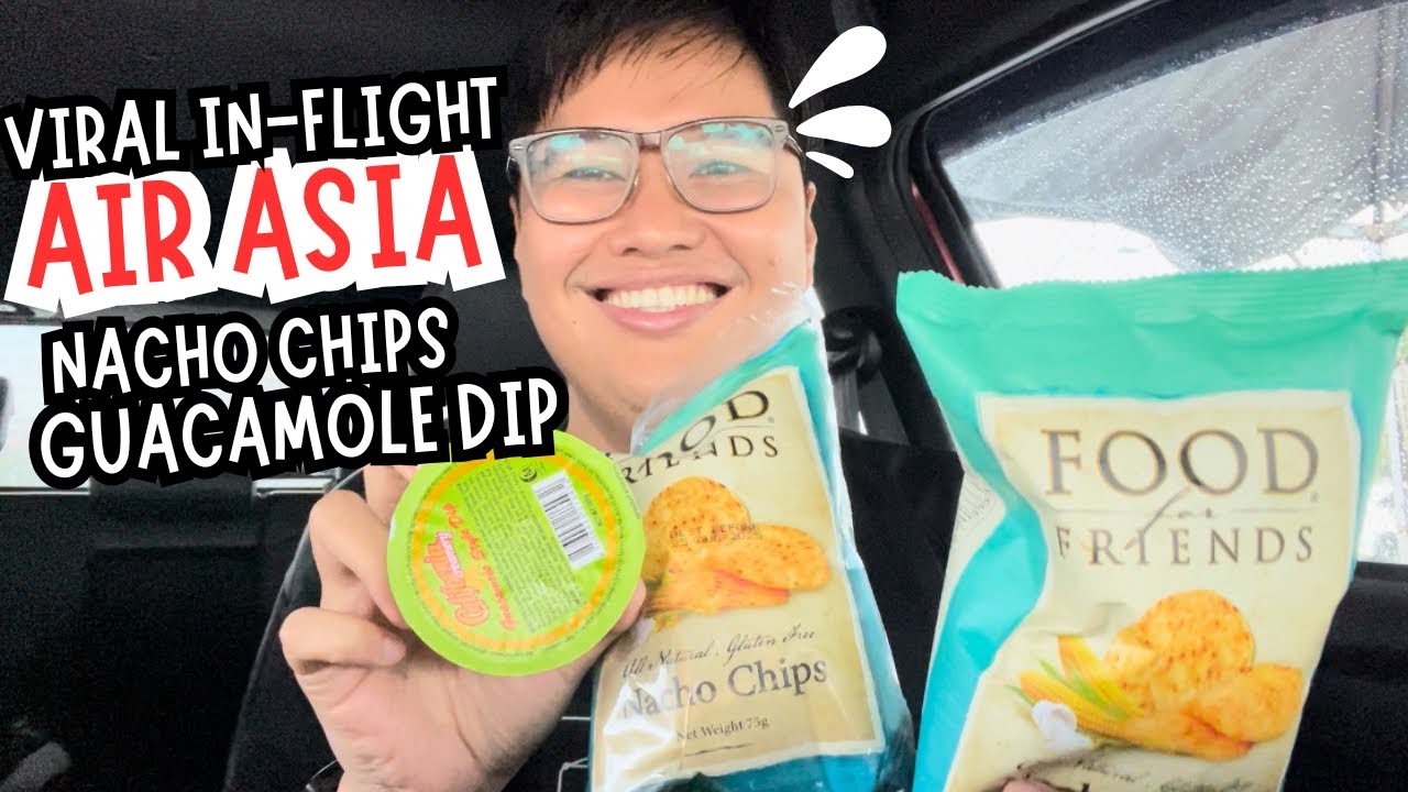Viral Air Asia Nacho Chips & Guacamole Dip Baru tahu Avokado ni sedap ...