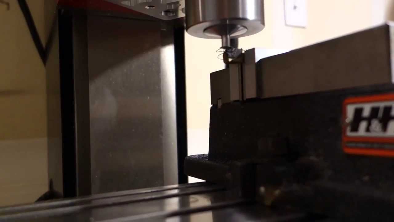 Sieg X3 Mill CNC like a lathe - YouTube