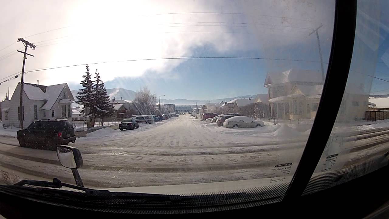 Butte , Montana after major snow - YouTube