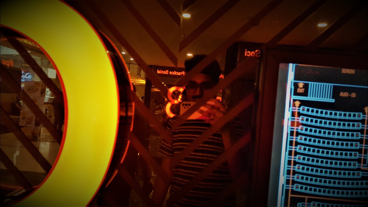 Walking into the PVR cinema!! |PVR: Orion Uptown, Old Madras Road ...