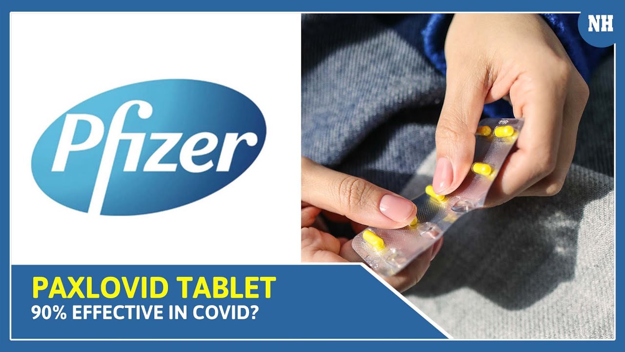 The antiviral Covid-19 pill Paxlovid by Pfizer is effective against ...