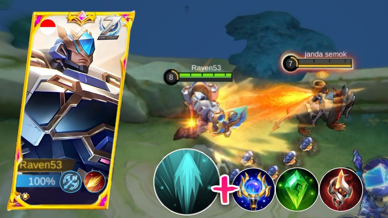 JOHNSON MAGE WITH FLAMESHOT INSANE 1 HIT | BEST BUILD JOHNSON MAGE 2023 ...