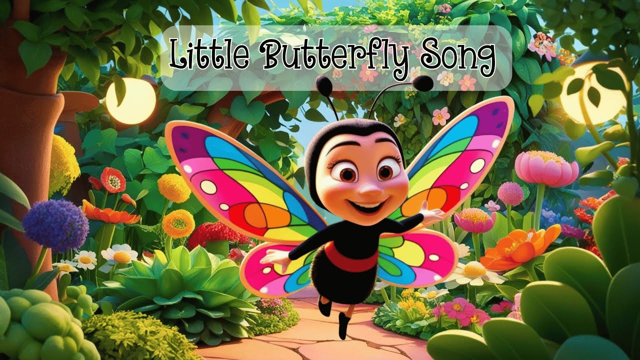 Little Butterfly Song | Lifecycle Of The Butterfly - YouTube