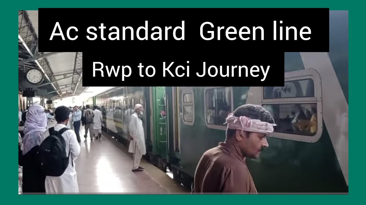 Green line ac standard | Ac standard pakistan railway | Green line ac ...