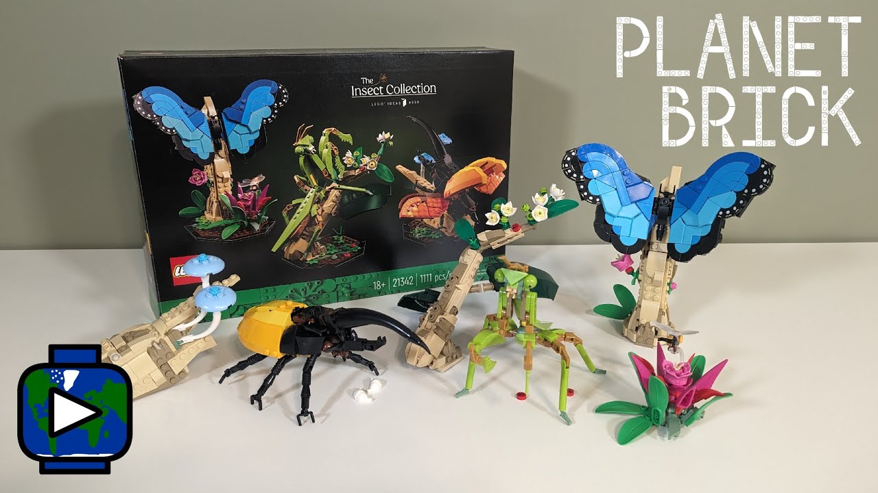 Planet Brick: The Insect Collection - YouTube