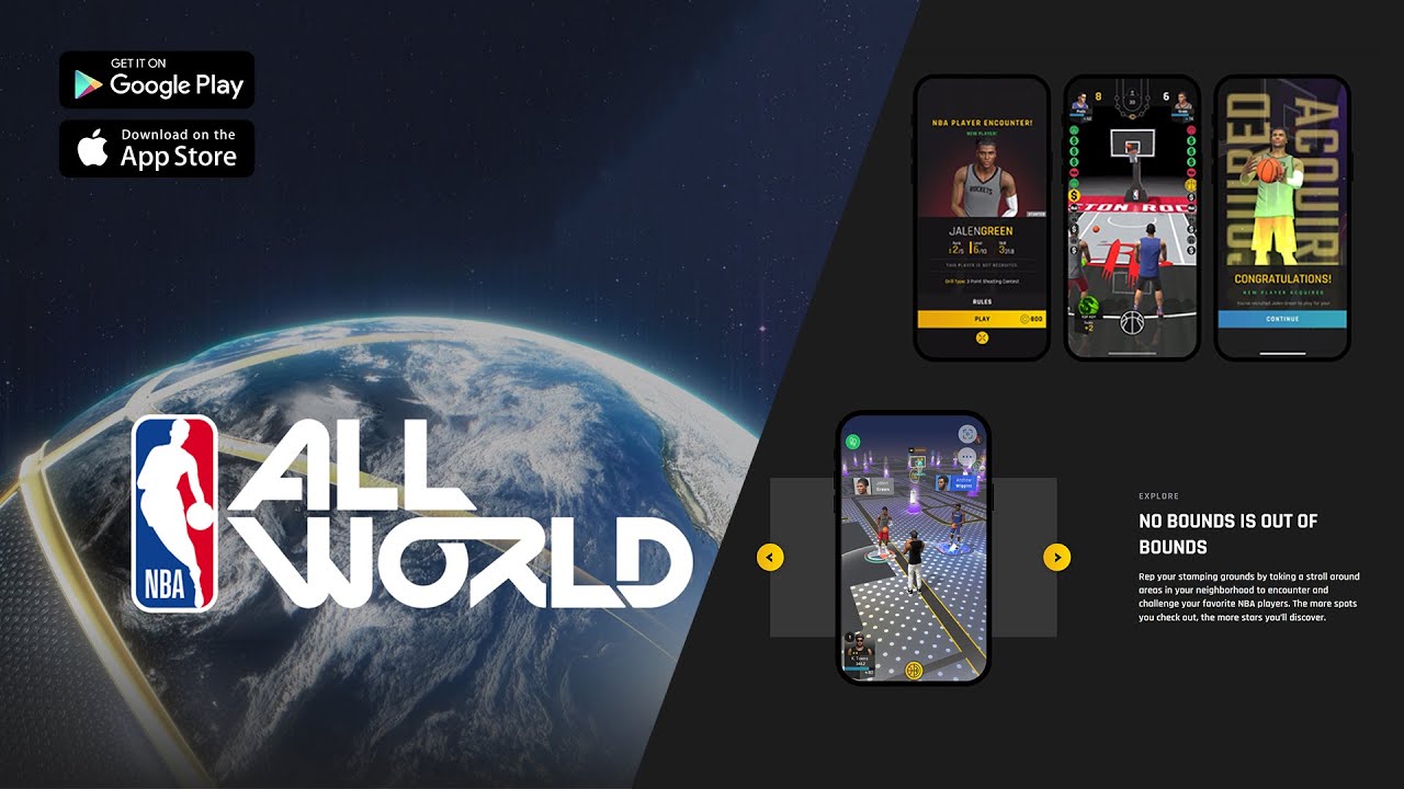 NBA All World Gameplay Walkthrough - YouTube