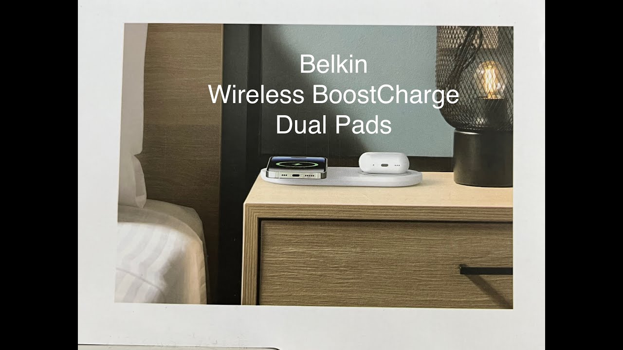 Belkin BoostCharge Wireless Dual Pad Charger - YouTube