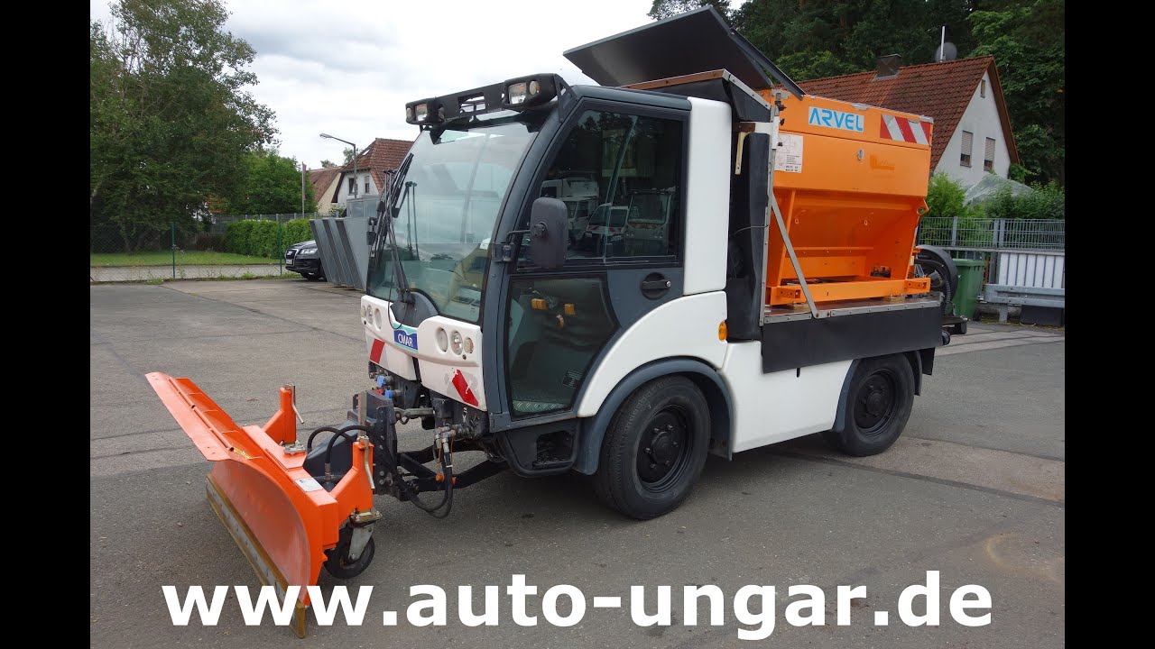 Multicar Tremo X56 4x4x4 Winterdienst Schneepflug & Streuer Baujahr ...