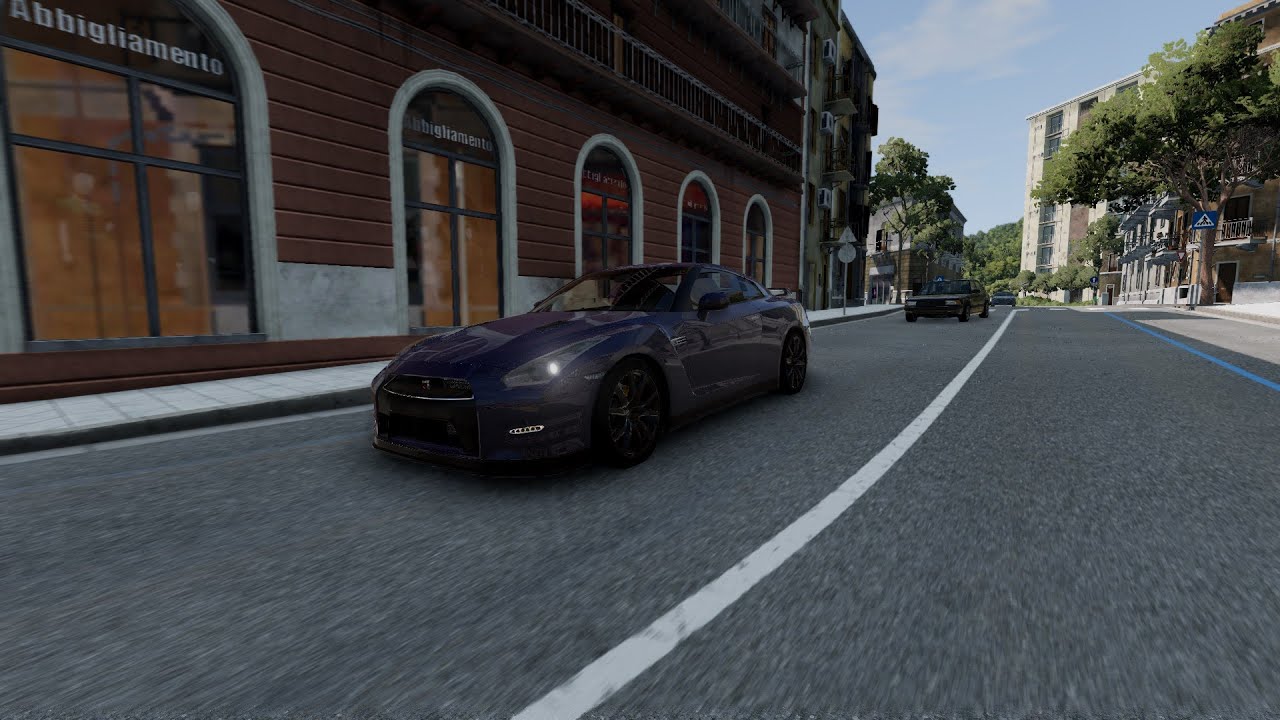 Nissan GT-R R35 (Beamng.Drive) - YouTube