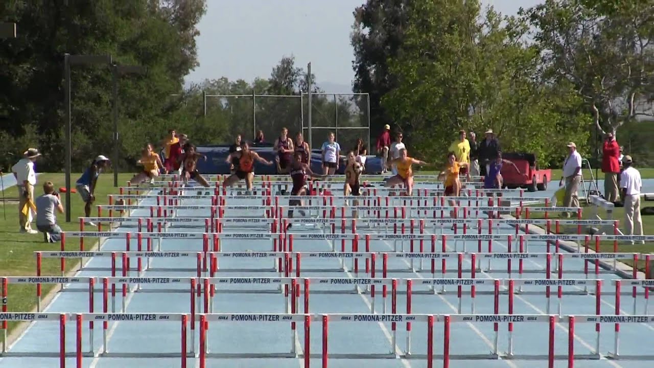 2010 SCIAC Track & Field Championships Women's 100mH - YouTube