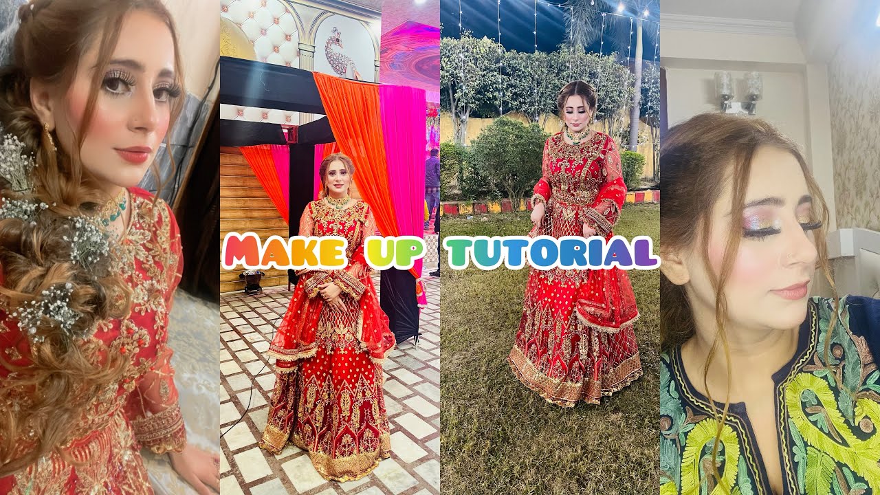 Party Makeup tutorial || Pakistani eye makeup || glowing, base makeup ...