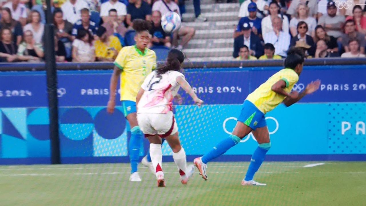 Brazil vs Japan Women's Football Olympic Highlights | Momoko Tanikawa ...