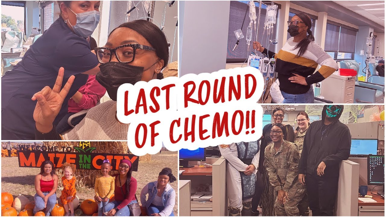 💕VLOG 11💕 BREAST CANCER JOURNEY| LAST CHEMO SESSION!! CHEMO 6/6 # ...