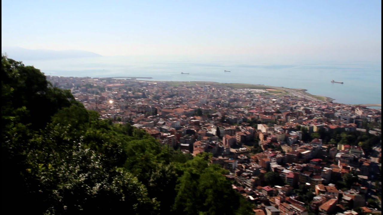 Trabzon, Turkey, from Bostepe Hill - YouTube