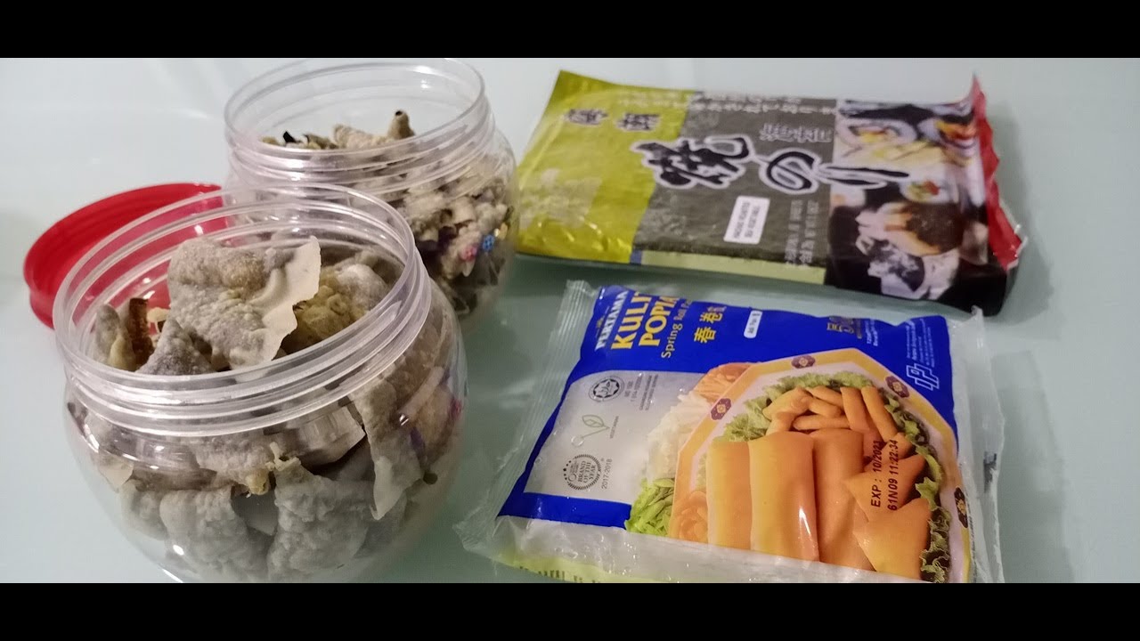Crunchy Popiah Seaweed Snack/Rumpai Laut Kerepek - YouTube