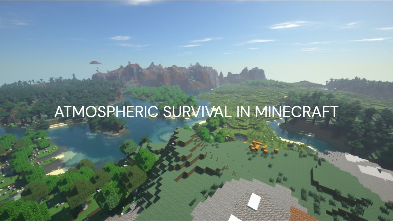 Minecraft survival with shaders to minecraft songs C418 - YouTube