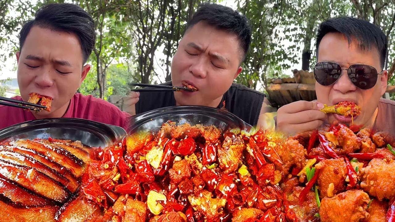 Who Can Eat Spicy Food丨Let's Eat Together丨Eating Spicy Food and Funny ...