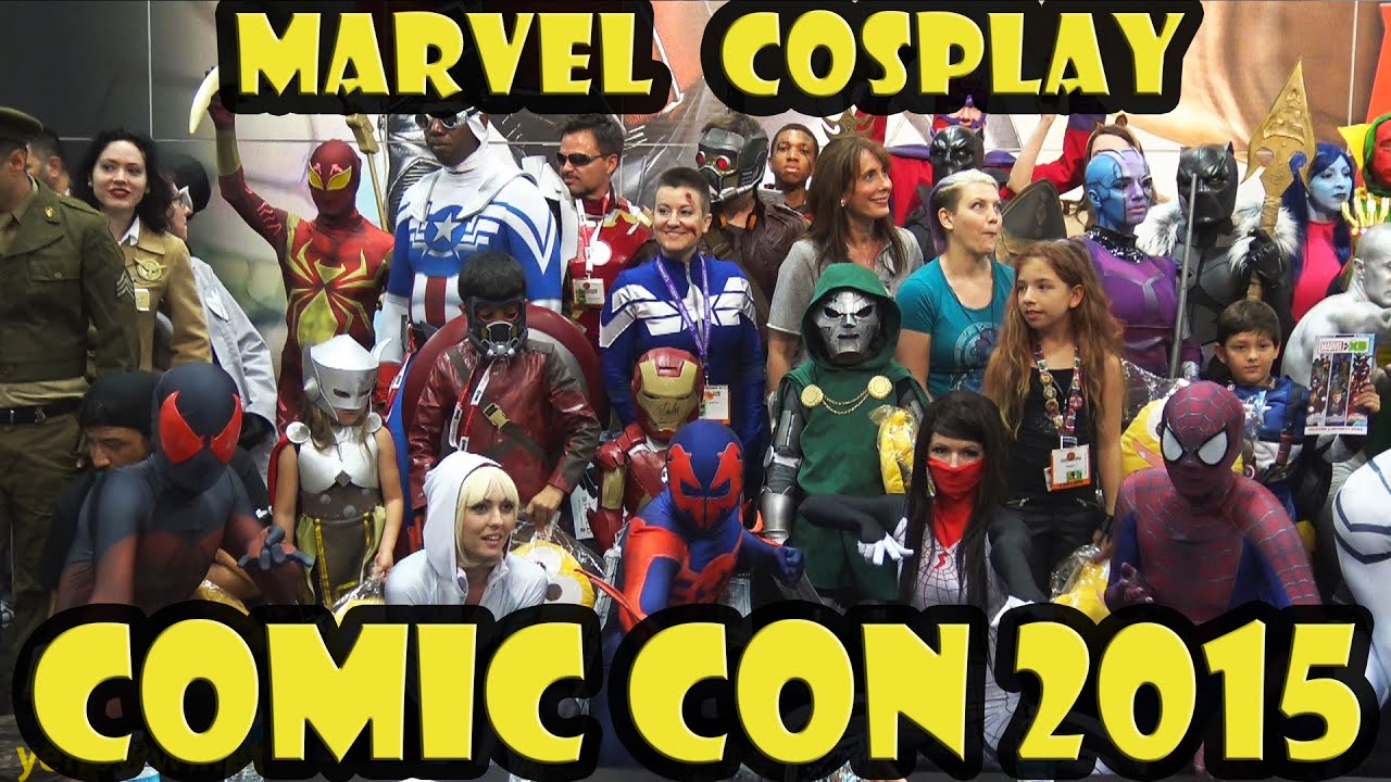 Best of Marvel Cosplay at Comic-Con 2015 - YouTube
