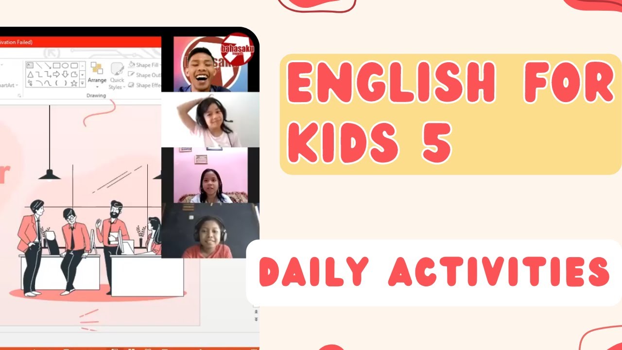 Belajar Tentang Kegiatan Sehari-hari dalam Bahasa Inggris! │Learning ...