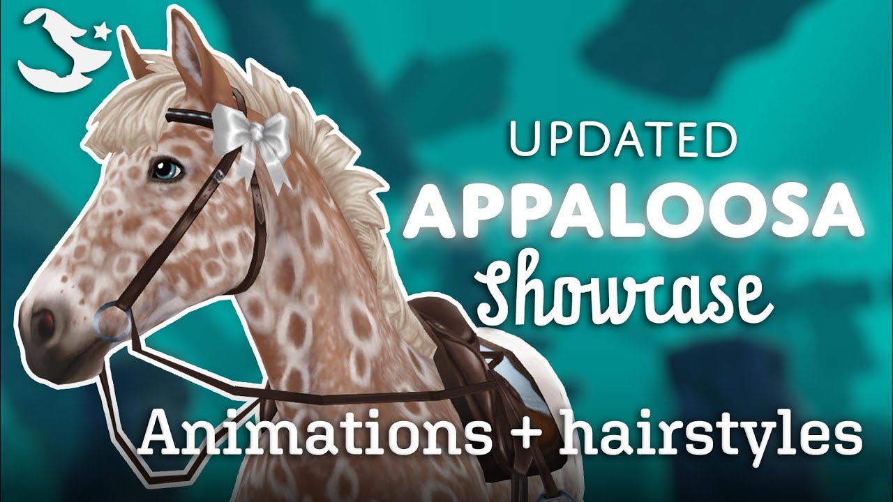 Appaloosa Showcase | Animations & hairstyles | Star Stable Online⭐️ ...