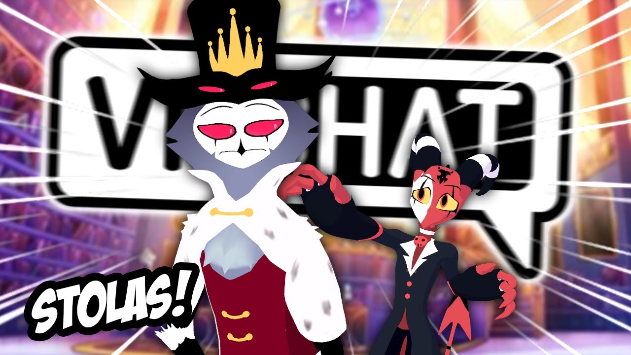 STOLAS BREAKS UP WITH BLITZO IN VRCHAT! | Funny VRChat Moments (Helluva ...