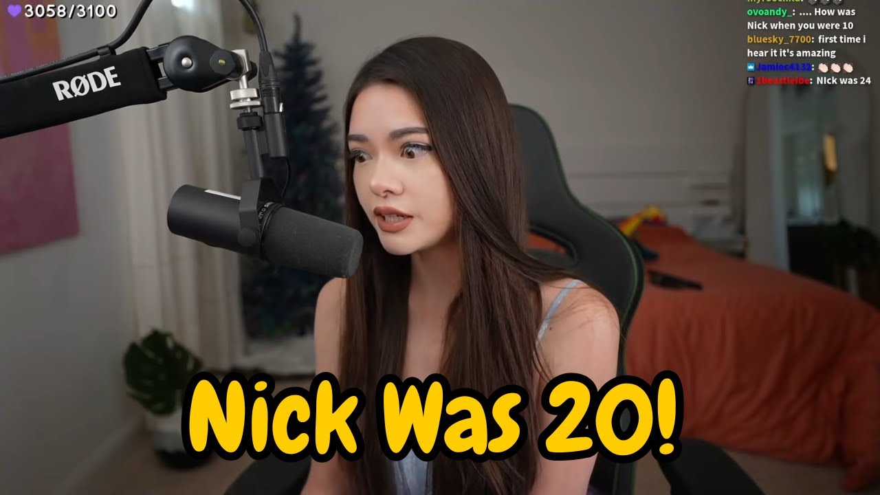 Katchii, get a reminder of Nick's age - YouTube