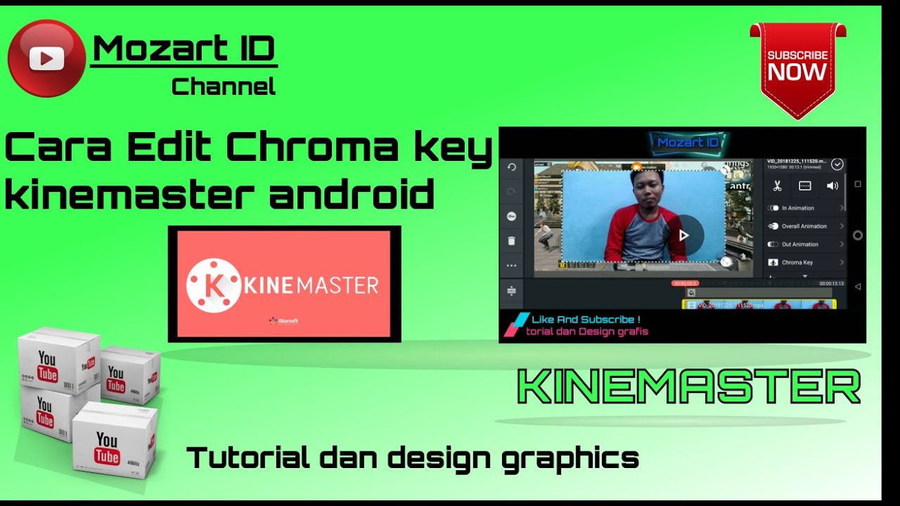 Tutorial Kinemaster Chroma key - YouTube