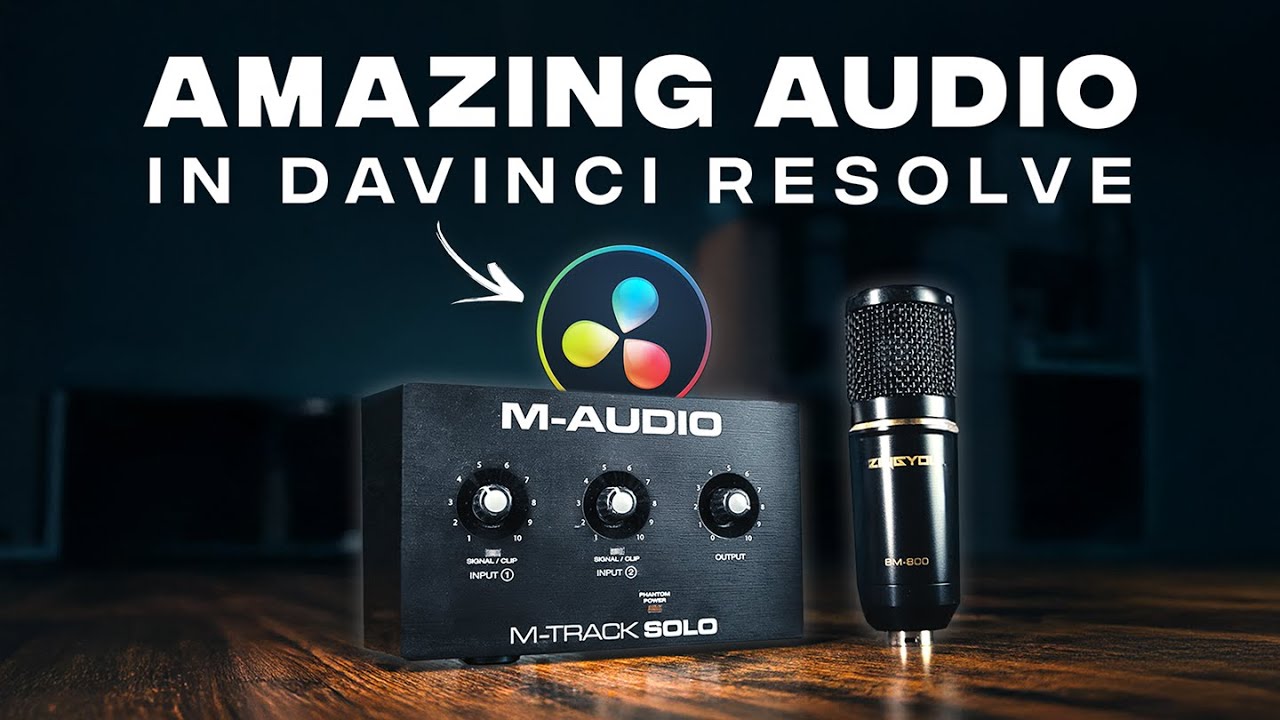 Achieve AMAZING Audio in DaVinci Resolve 19! (Quick & Easy Guide) - YouTube