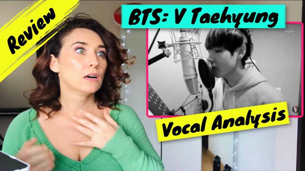 Voice Coach Reacts BTS V Taehyung | How To Sing Like V | WOW! He was ...
