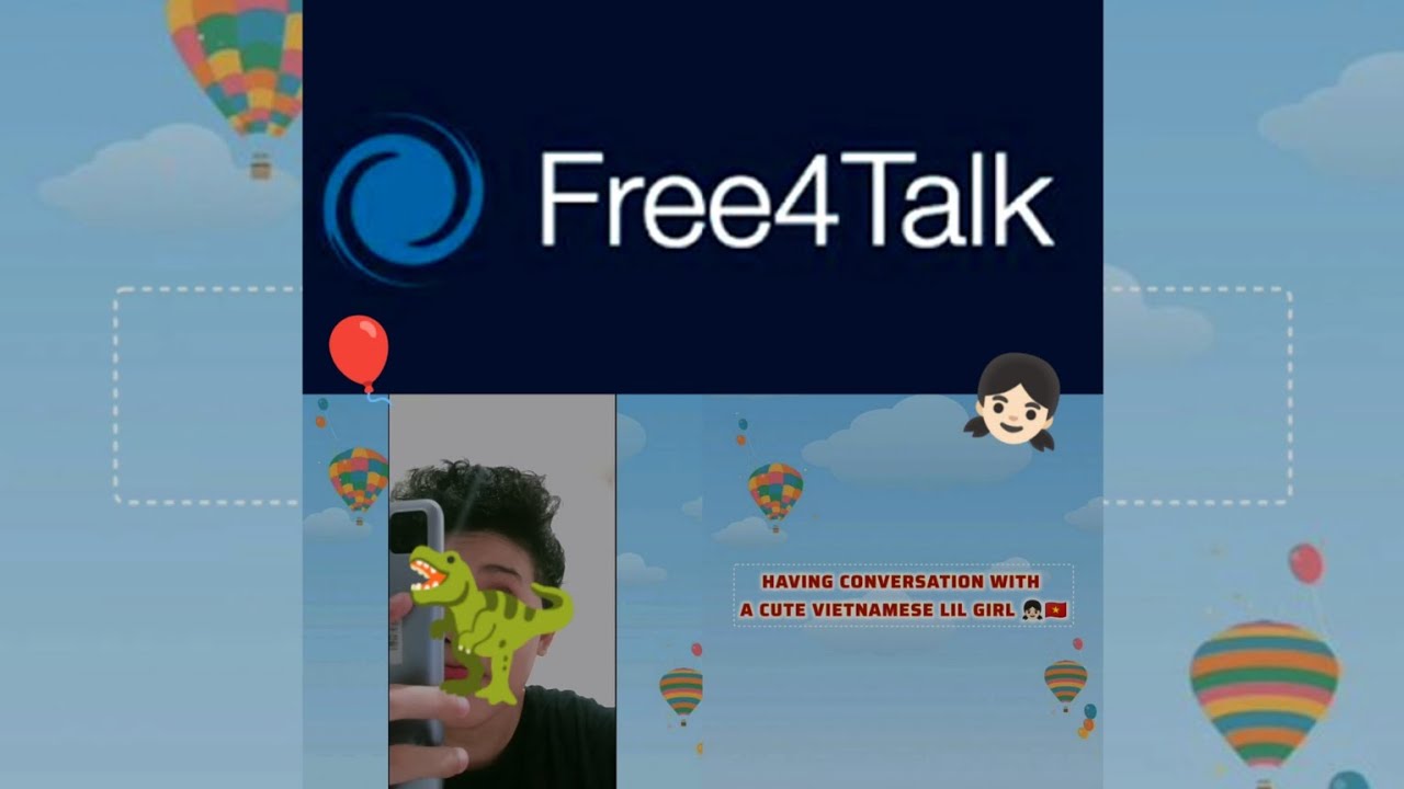 Talking to Vietnamese lil 👧🏻 on Free4talk - English Speaking Platform (Watch in the highest ...