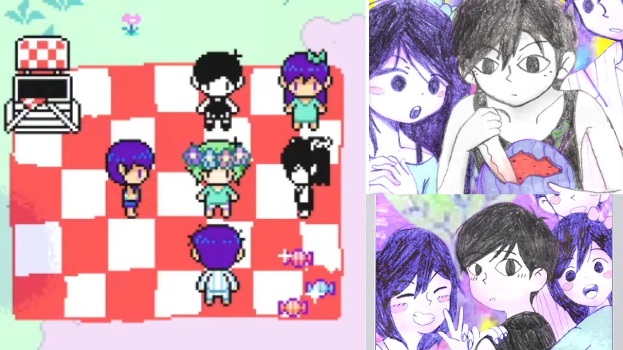Omori - Omori boy mod picnic scene (Omori mod) - YouTube