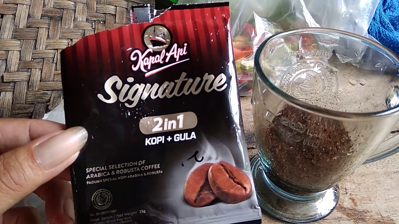 Review kopi signature kapal api - YouTube