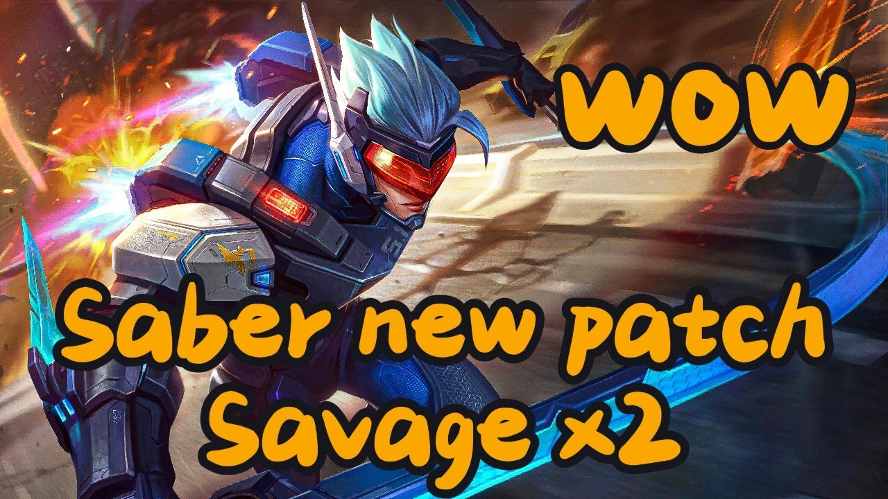 Saber new patch jungler gameplay, savage x2 - YouTube