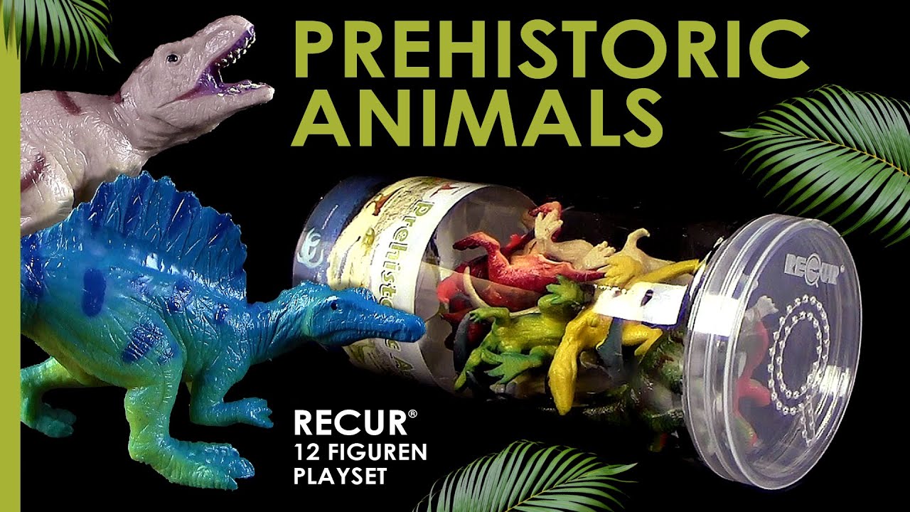 Recur ® Prehistoric Animals * Dinosaurier * Dinosaurs Playset ...