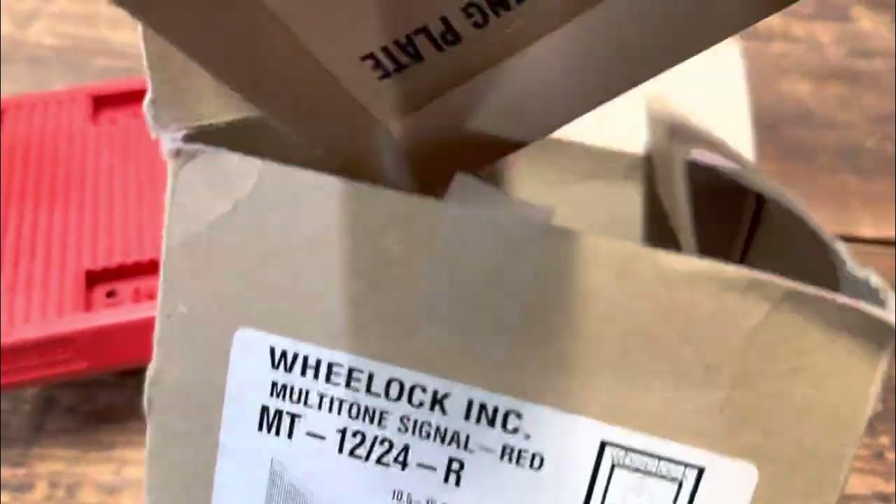 Fire Alarm Unboxing No 1 Youtube