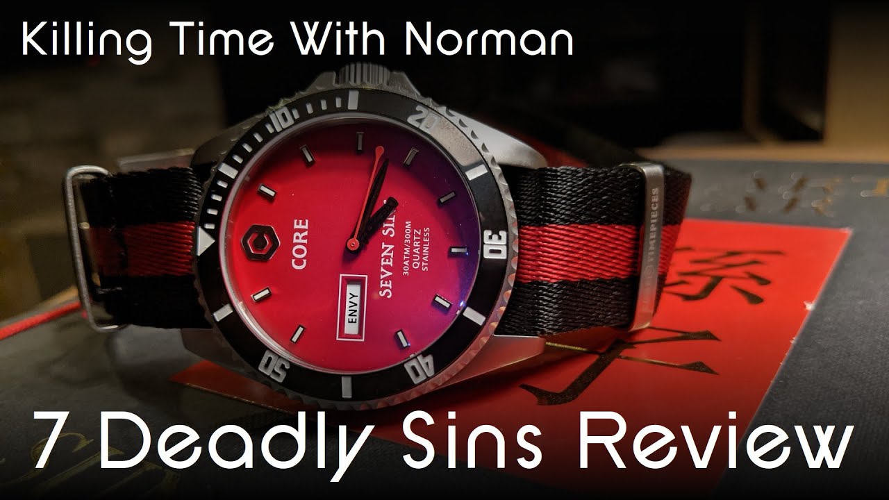 Core Timepieces - Seven Deadly Sins Watch : Unboxing and Full Review ...