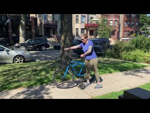 My attempt at the Backwards Brain Bicycle - YouTube