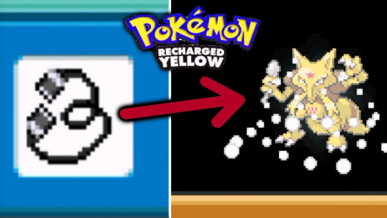 How to Evolve All TRADE EVOLUTION Pokémon In Pokémon Recharged Yellow ...