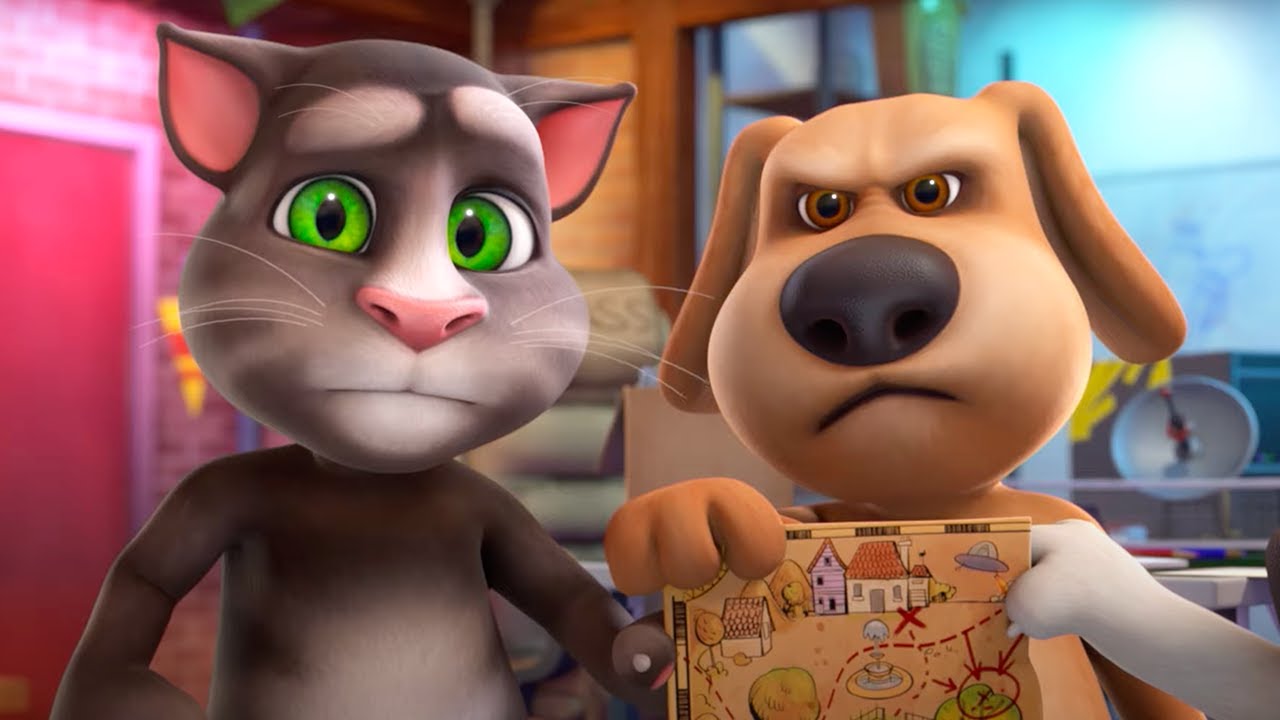 Treasure Hunt | Talking Tom & Friends | Season 3 | Cartoons | WildBrain ...