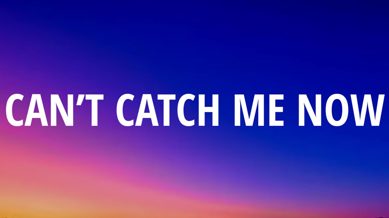 Olivia Rodrigo - Can’t Catch Me Now (Lyrics) - YouTube