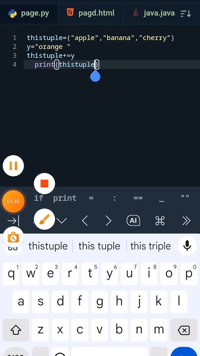 python update tuple add items #short #python #update #tuple #add #items #print #coding # ...